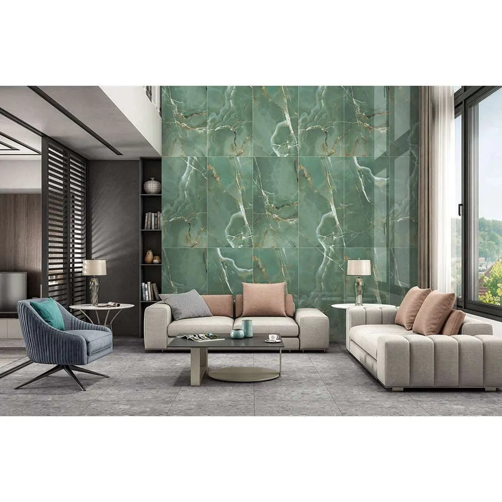 onyx tiles Classic Green 60x120 cm Polished Vivido Tiles