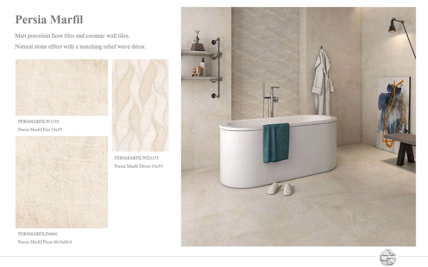 A Pallet of Persia Marfil Ceramic wall tiles Tile 33x55 cm ONLY £13.43 ...